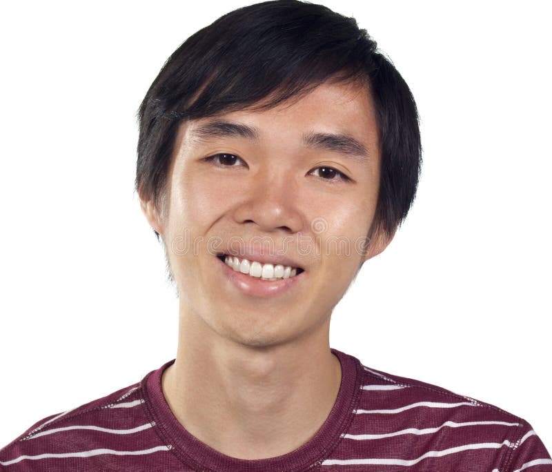 Young smiling Asian man stock photo. Image of asian, confident - 21829300