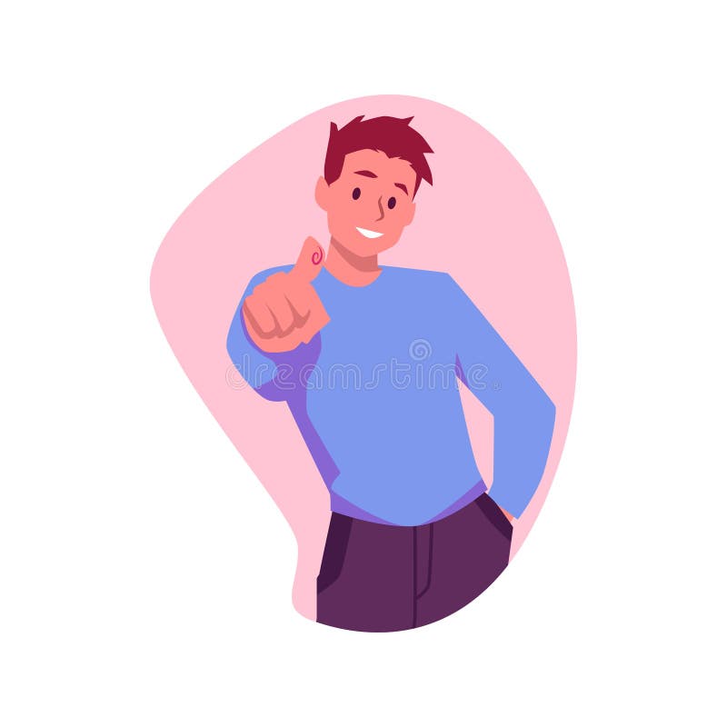 Boy Pointing You Stock Illustrations – 67 Boy Pointing You Stock ...