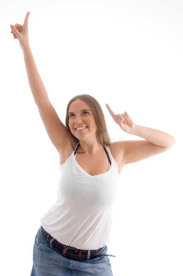 Smiling and dancing stock image. Image of cheerfulness - 11125159