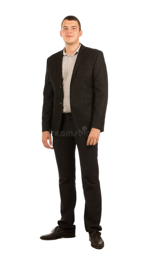 Young Smiling Good Looking Man in Corporate Attire Stock Photo - Image ...