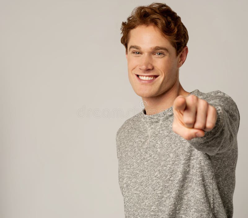 Young Smiling Guy Pointing You Out Stock Image - Image of posing, copy ... Young Smiling Guy Pointing You Out Stock Image - Image of posing, copy ...