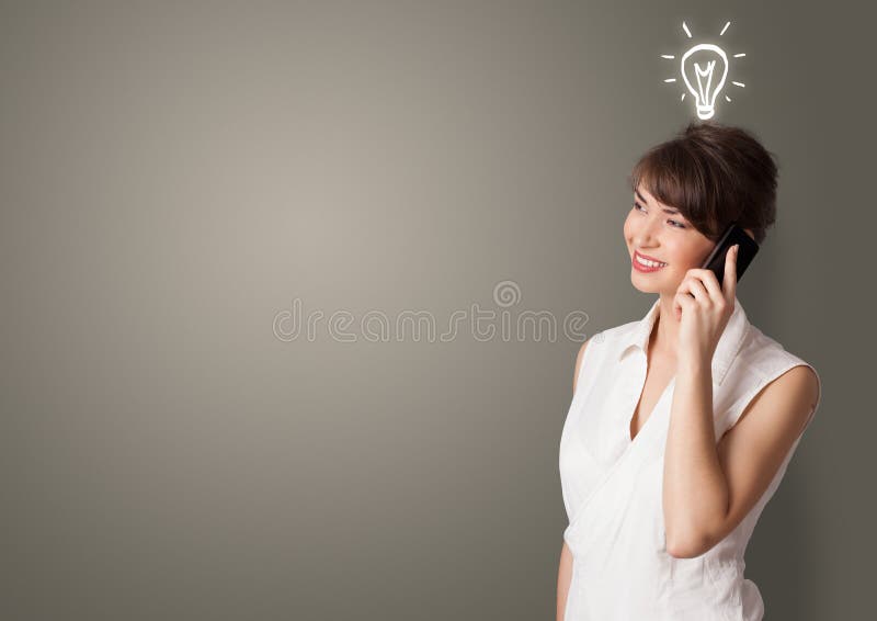 Person Presenting New Idea Concept Stock Photo - Image of copy ...