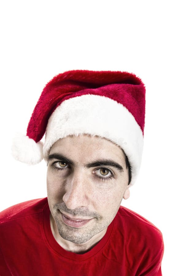 Young Smiling Santa stock photo. Image of humor, santa - 35074670