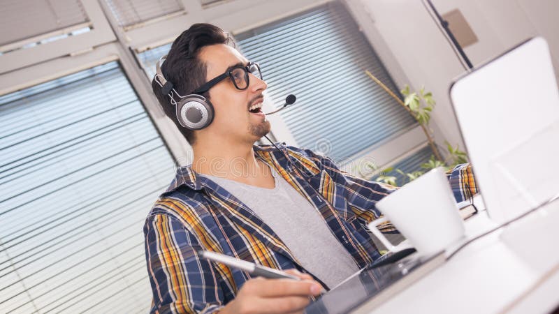 Young software engineer stock image. Image of drawing - 41329275