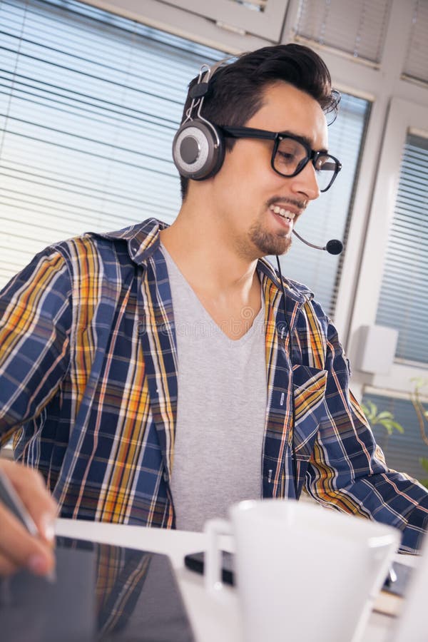 Young software engineer stock image. Image of drawing - 41329275