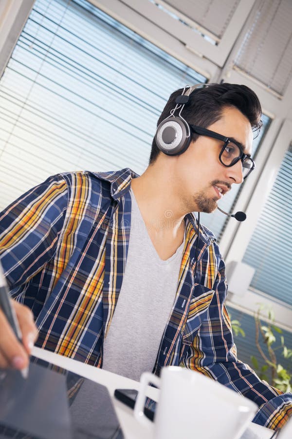 Young software engineer stock photo. Image of indoors - 41329114