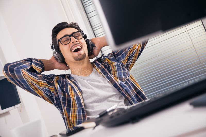 Young software engineer stock image. Image of drawing - 41329275