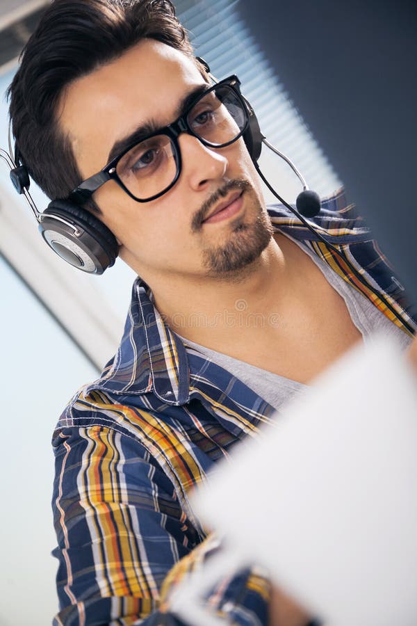 Young software engineer stock image. Image of drawing - 41329275