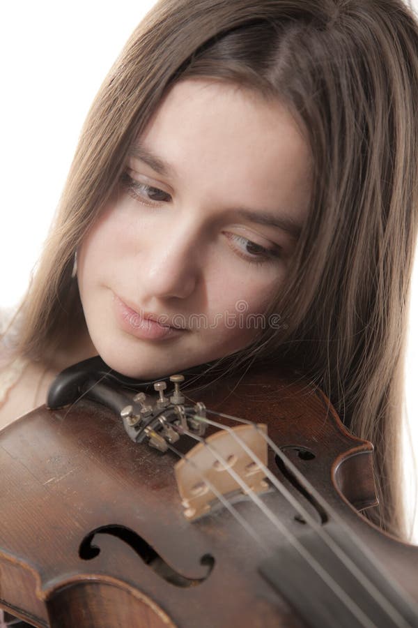 The young soloist stock image. Image of tool, violin - 18471913