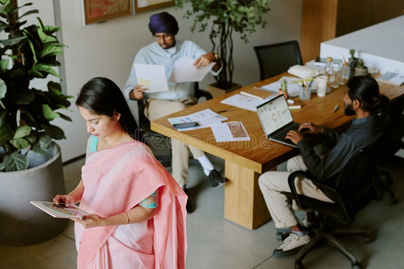 Young it Specialist at Work Stock Photo - Image of analytical, report ...