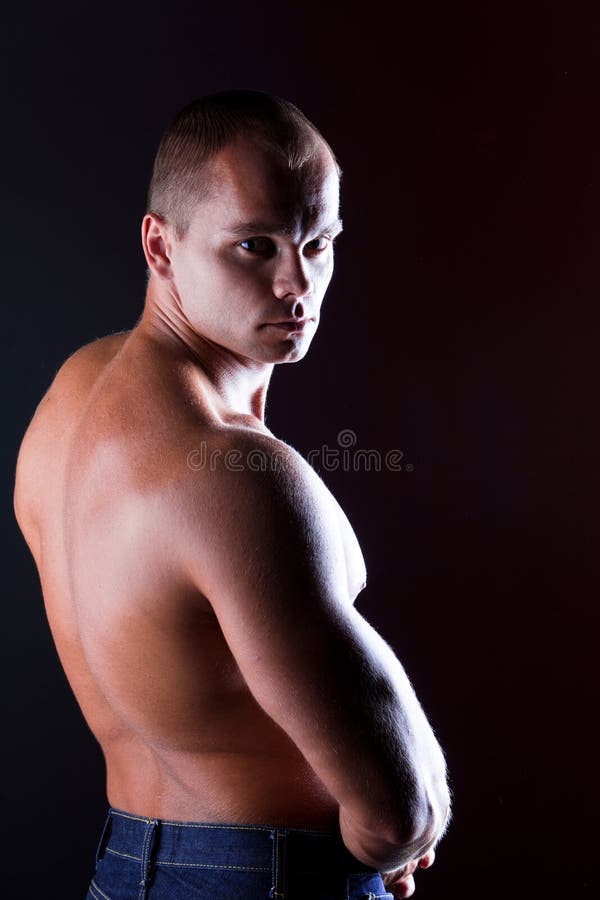 Young sporty man stock photo. Image of muscle, model - 17753464