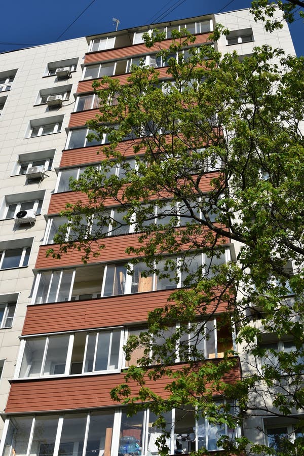 Young Spring Greenery Front Building Stock Photos - Free & Royalty-Free ...