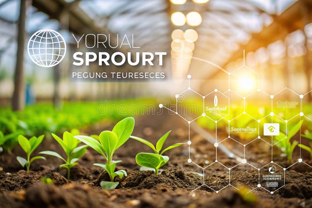 Young Sprout Agricultural Technologies, Scientific Research Banner ...
