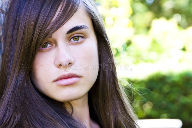 Staring eye stock image. Image of black, emotional, portrait - 10201043