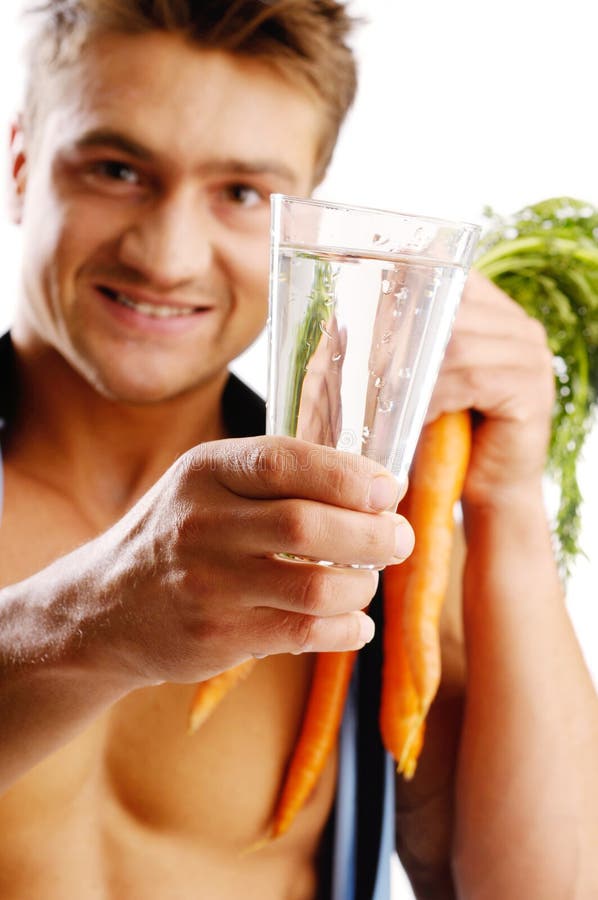 Young Strong Man stock photo. Image of glass, muscle - 16968080