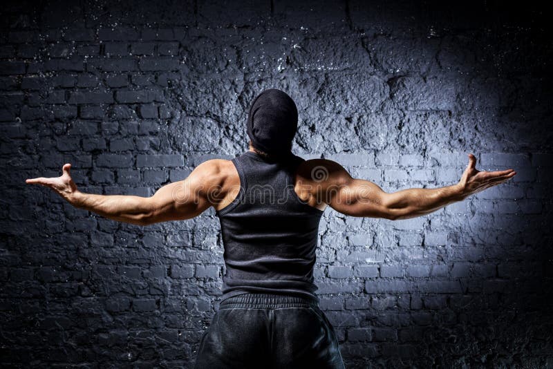 Young strong man stock image. Image of adult, bodybuilder - 17688971