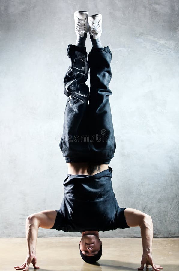 Young strong man stock image. Image of break, dance, exercise - 19995779