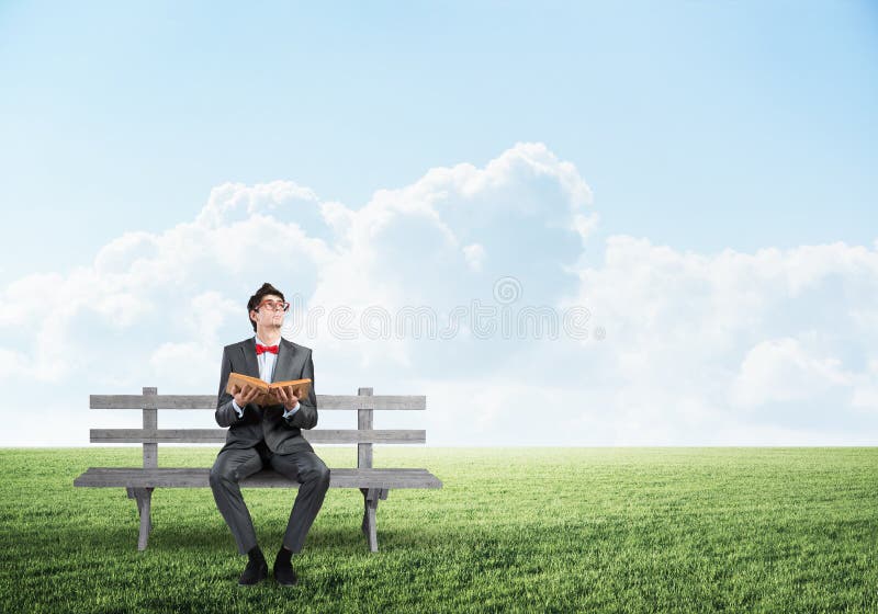 Young student with a book stock photo. Image of study - 254203246