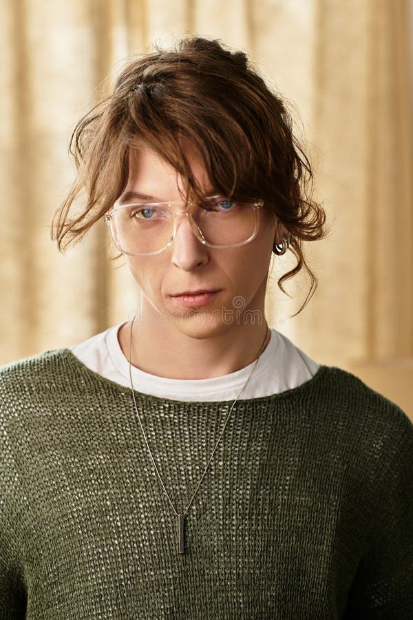 Young Student Focused at Home Studying Stock Photo - Image of ...