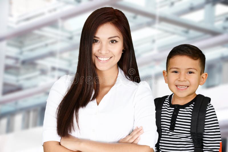 Young Student Going To Class at School Stock Photo - Image of class ...