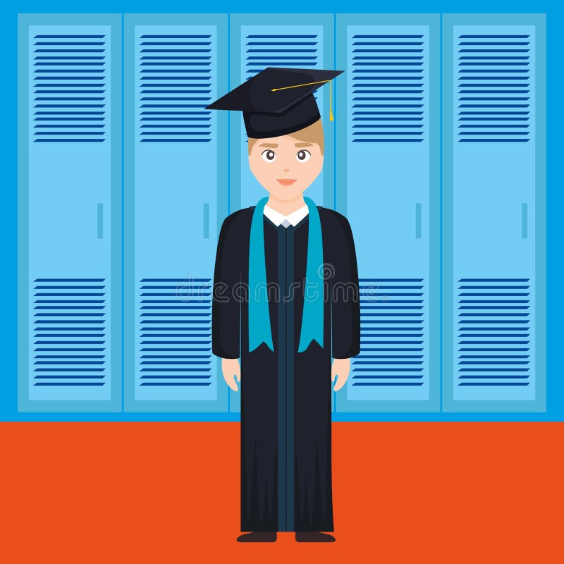 Graduated Character Stock Illustrations – 2,303 Graduated Character ...