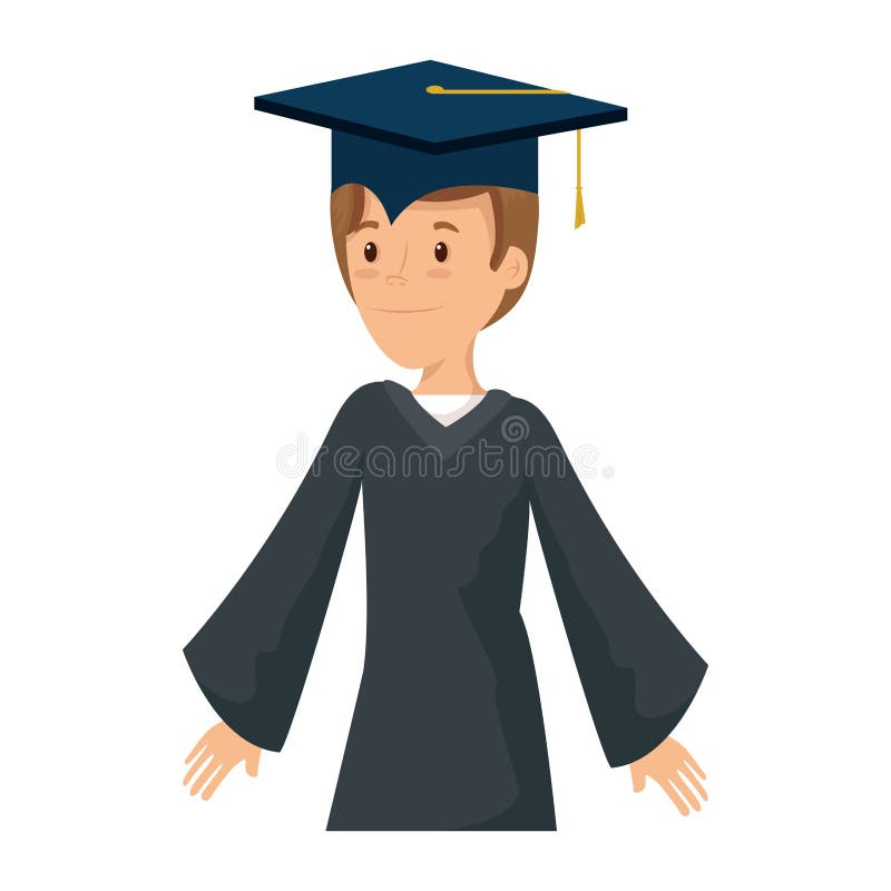 Graduated Character Stock Illustrations – 2,303 Graduated Character ...