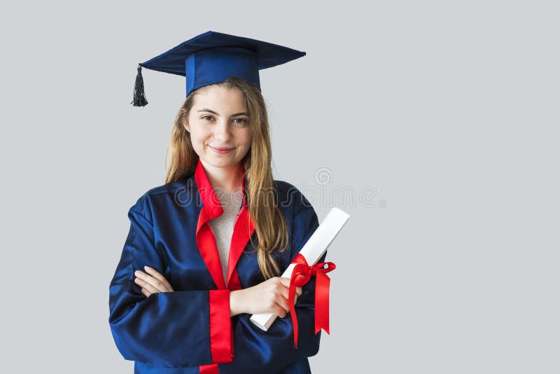 Young Student Graduating from University Stock Photo - Image of school ...