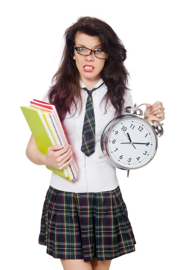 Student Missing Deadlines for Exam Preparation Stock Photo - Image of ...
