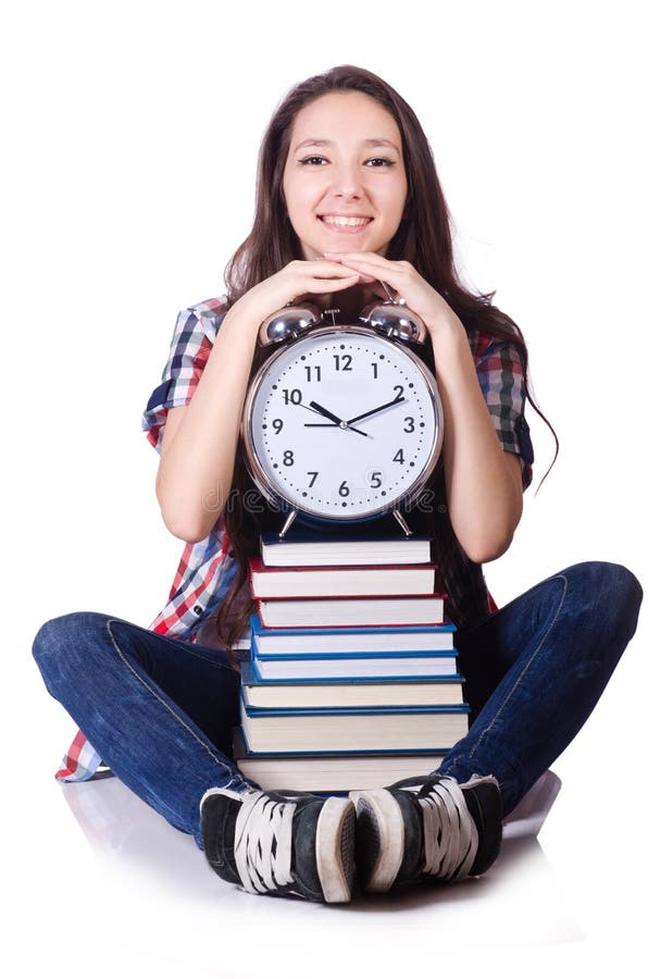 Student Missing Deadlines for Exam Preparation Stock Photo - Image of ...