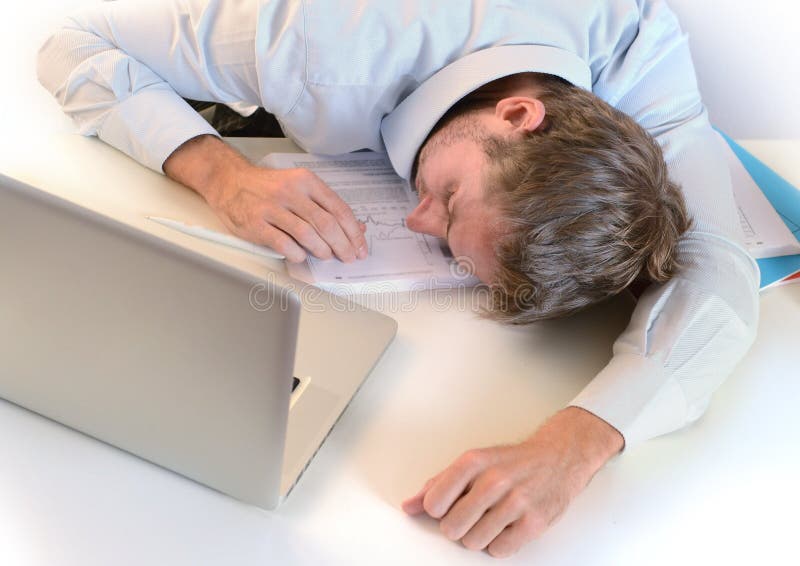 Young Student Overwhelmed stock photo. Image of book - 35584210