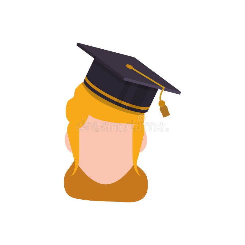 Young student profile stock illustration. Illustration of science ...