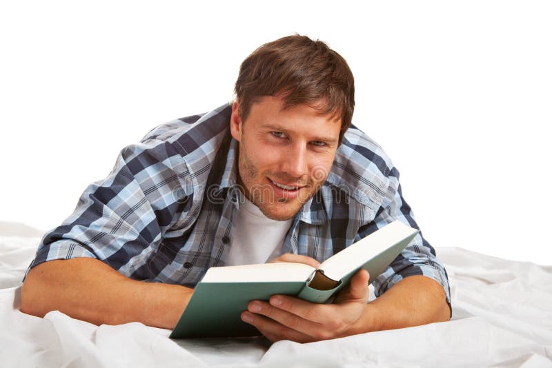 Young Student Reading a Book Stock Image - Image of look, reading: 24080923