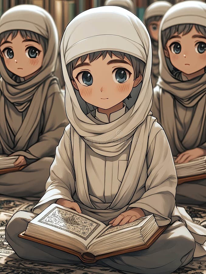 Young Students Engaged Learning Books Serene Environment Stock Photos ...