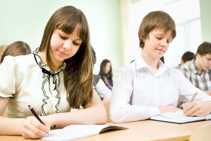 Young students stock photo. Image of caucasian, book - 39030086