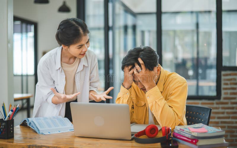 Young Students Quarrel when Their Work Fails and Goals are Not Met ...
