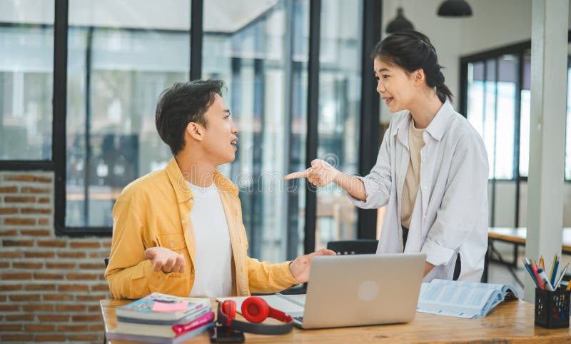 Young Students Quarrel when Their Work Fails and Goals are Not Met ...