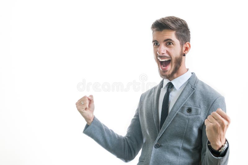 Young Successful Businessman Stock Image - Image of success, young ...