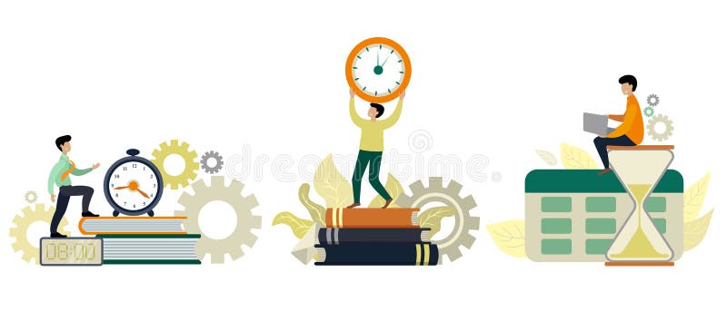Cartoon Punctual Stock Illustrations – 499 Cartoon Punctual Stock ...