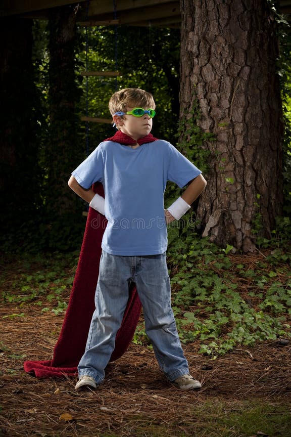 Young Super Hero stock photo. Image of muscles, crusader - 21443354