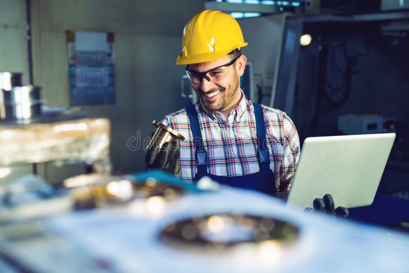 Quality Control Manufacturing Stock Image - Image of hand, mechanic ...