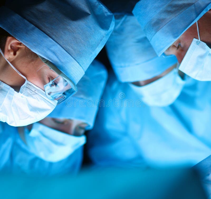 Young Surgery Team in the Operating Room Stock Photo - Image of ...