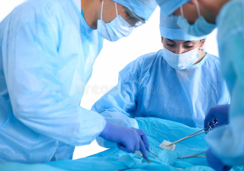 Young Surgery Team in the Operating Room Stock Photo - Image of operate ...