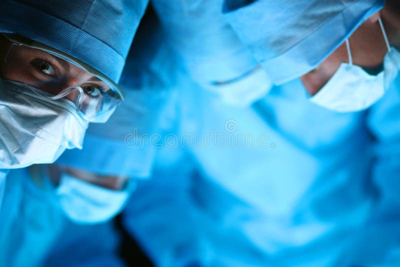 Young Surgery Team in the Operating Room Stock Photo - Image of health ...