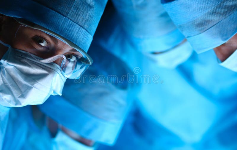 Young Surgery Team in the Operating Room Stock Image - Image of people ...