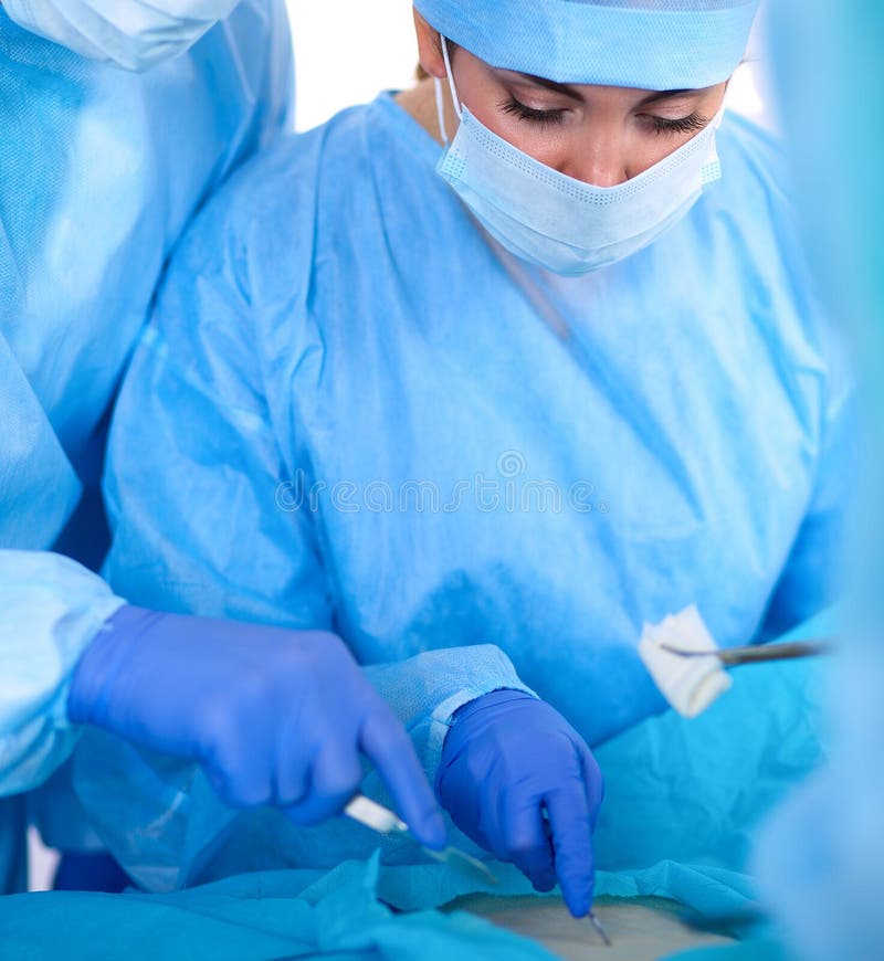 Young Surgery Team in the Operating Room Stock Photo - Image of ...