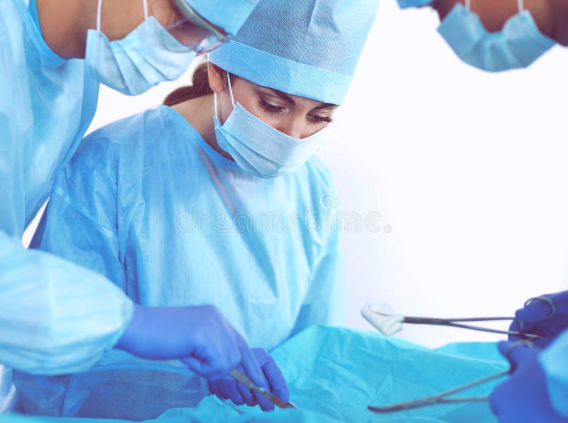 Young Surgery Team in the Operating Room Stock Photo - Image of ...