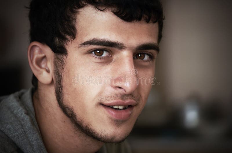Young a swarthy guy stock photo. Image of eyes, face - 45331236