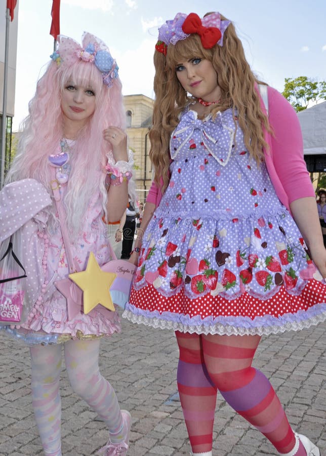 Young swedish cosplayer editorial stock photo. Image of costumed - 25297998