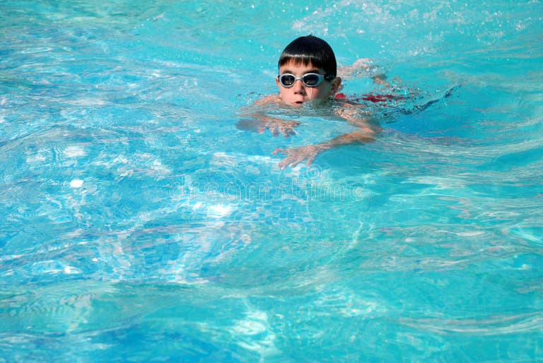 Boy Swimmer 12 13 Swimming Pool Stock Photos - Free & Royalty-Free ...