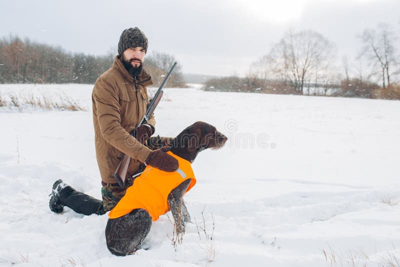 Young Talented Hunter Posing To the Camera Stock Image - Image of ...